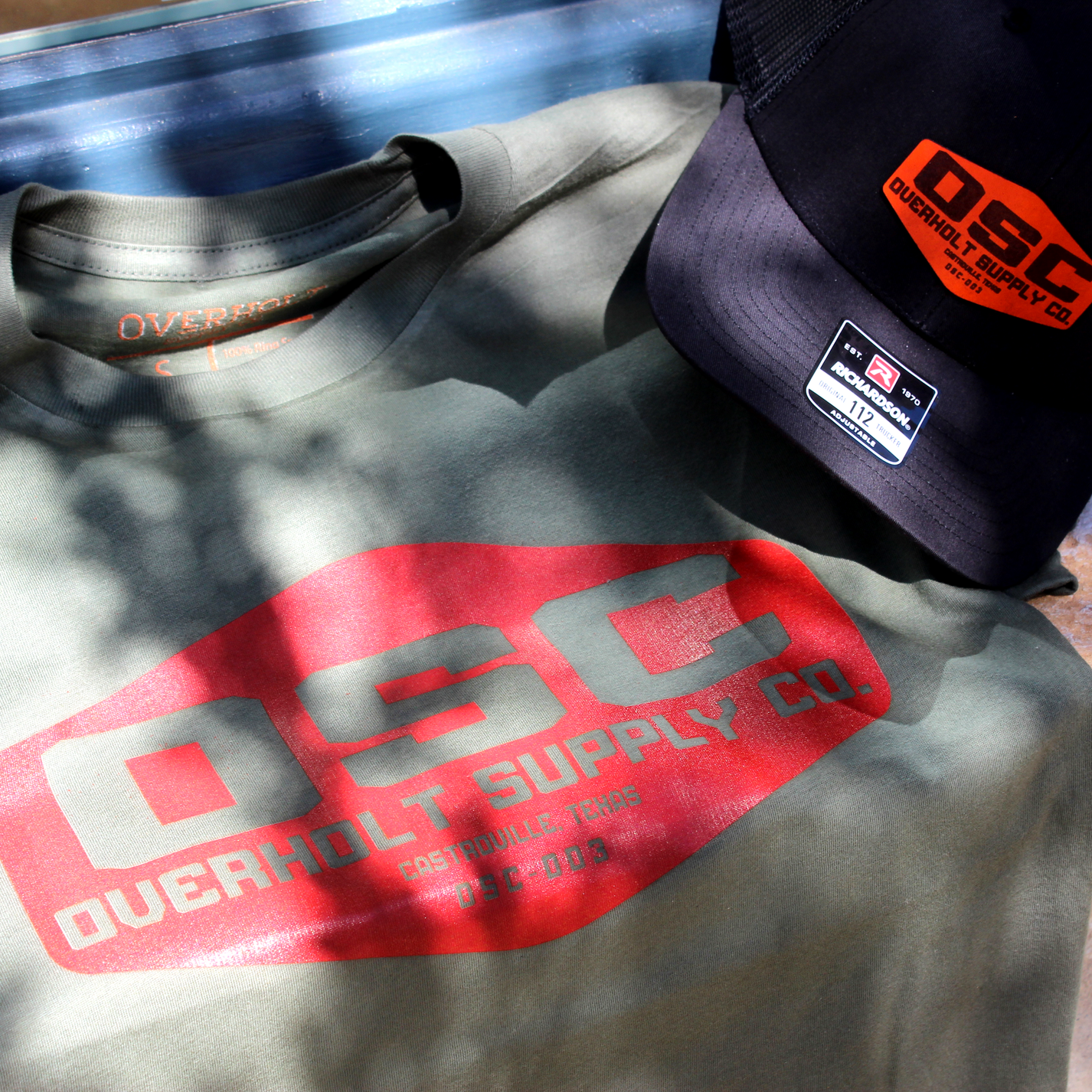 OSC-003 Big Orange Logo – Overholt Supply Co.
